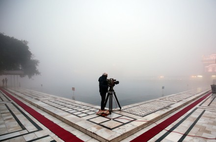 Television Cameraman Operates His Camera Golden Editorial Stock Photo ...