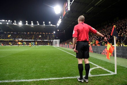 Assistant Referee Signals Corner Kick Editorial Stock Photo - Stock ...