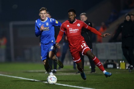 Ryan Clampin Colchester Nathan Ferguson Crawley Editorial Stock Photo ...
