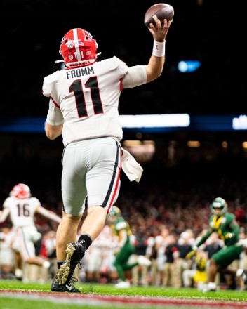 Georgia Bulldogs Quarterback Jake Fromm 11 Editorial Stock Photo ...