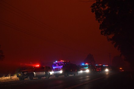 Rural Fire Service Strike Team Near Editorial Stock Photo - Stock Image ...