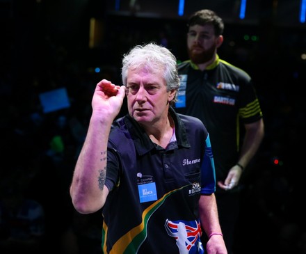 Mario Vandenbogaerde During Bdo World Professional Editorial Stock ...