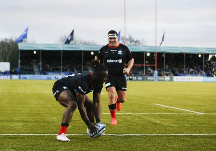 Rotimi Segun Saracens Tackled By Sam Editorial Stock Photo - Stock ...