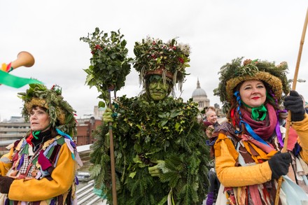 Twelfth Night celebrations, London, UK - 05 Jan 2020 Stock Pictures ...