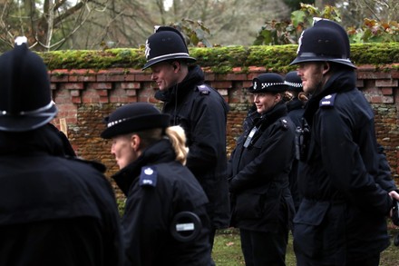 Police Officers Doing Security Checks Place Editorial Stock Photo ...