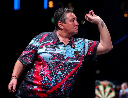 Andy Hamilton During Bdo World Professional Editorial Stock Photo ...