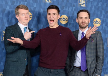 Ken Jennings James Holzhauer Brad Rutter Editorial Stock Photo - Stock ...