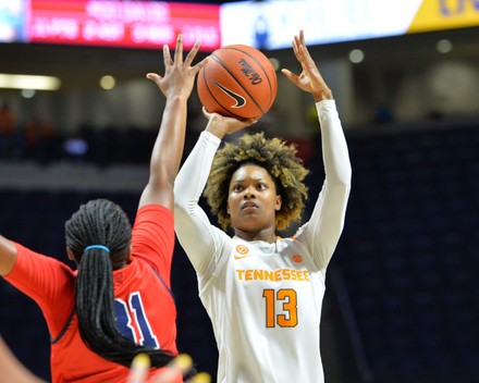 Tennessee Forward Jaiden Mccoy 15 Drives Editorial Stock Photo - Stock ...