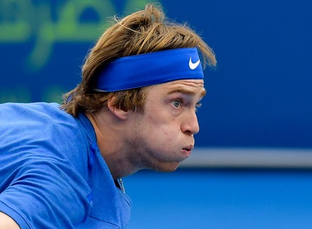 ATP Qatar Open Tennis tournament, Doha - 10 Jan 2020 Stock Pictures ...