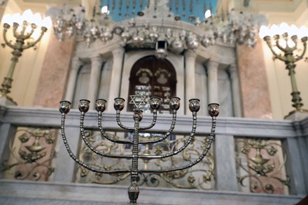 View Inside Eliyahu Hanavi Synagogue During Editorial Stock Photo ...