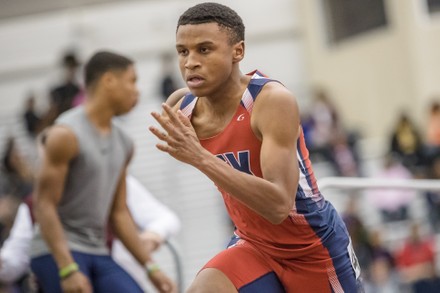 Israel Allen Pearland Track Xpress Competes Editorial Stock Photo ...