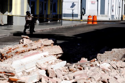 Earthquake aftermath, Ponce, Puerto Rico - 11 Jan 2020 Stock Pictures ...