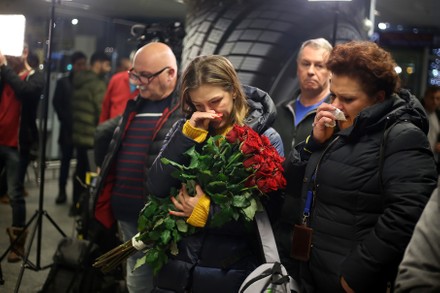 Colleagues Flight Crew Crying Editorial Stock Photo - Stock Image ...