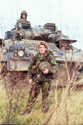 Captain Emma Watsonmack Her Warrior Tank Editorial Stock Photo - Stock ...