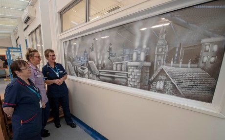 Picture Shows Nhs Staff Children Clinic Editorial Stock Photo - Stock ...