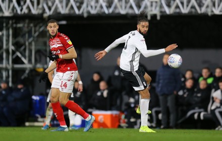 Michael Hector Fulham Rudy Gestede Middlesbrough Editorial Stock Photo ...