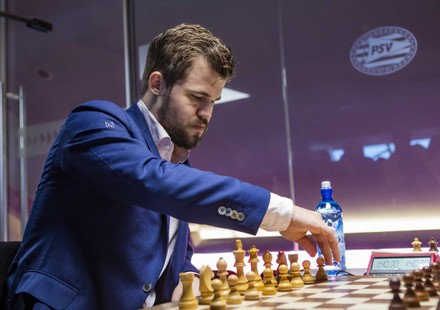 Norwegian Chess Master Magnus Carlsen Makes Editorial Stock Photo ...