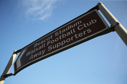 Away Fans Sign Outside Bankss Stadium Editorial Stock Photo - Stock ...
