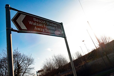 Away Fans Sign Outside Bankss Stadium Editorial Stock Photo - Stock ...