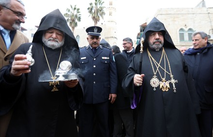 Patriarch Nourhan Manougian R Armenian Patriarch Editorial Stock Photo ...