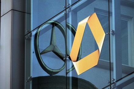 Image Showing Mercedes Benz Signage On Editorial Stock Photo - Stock ...