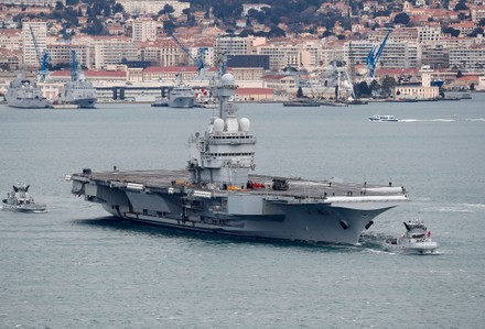 French Nuclear Aircraft Carrier Charles De Editorial Stock Photo - Stock Image | Shutterstock