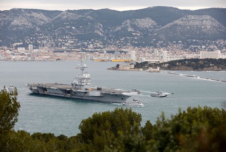 French Nuclear Aircraft Carrier Charles De Editorial Stock Photo - Stock Image | Shutterstock