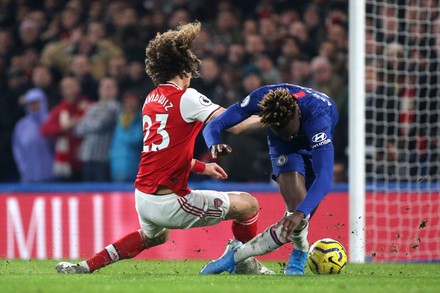 David Luiz Arsenal Fouls Chelseas Tammy Editorial Stock Photo - Stock ...