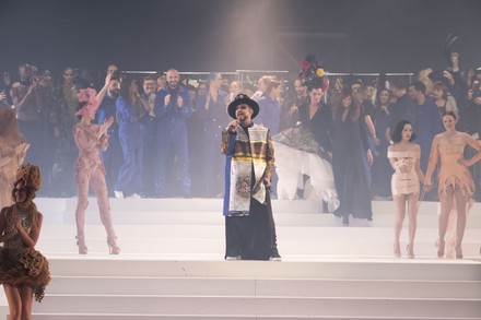 Boy George Models On Catwalk Editorial Stock Photo - Stock Image ...