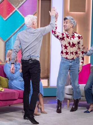 Phillip Schofield Holly Willoughby Tan France Editorial Stock Photo ...