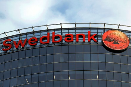 View Swedbank Bank Building Riga Latvia Editorial Stock Photo - Stock ...