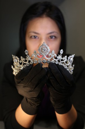 Circa 1890 Diamond Tiara Owned By Editorial Stock Photo - Stock Image ...