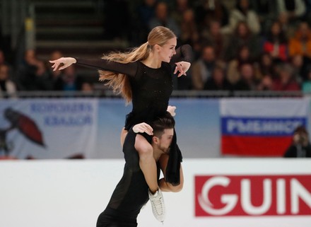 Alexandra Stepanova Ivan Bukin Russia Compete Editorial Stock Photo ...