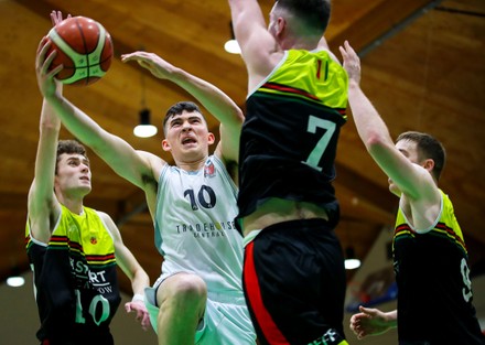 Carlow Basketball Vs Tradehouse Central Ballincollig Editorial Stock ...