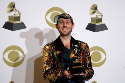 Jon Samson Poses Press Room Grammy Editorial Stock Photo - Stock Image ...