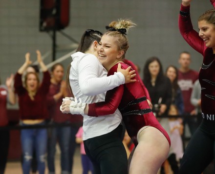 NCAA Gymnastics TWU Quad Meet, Denton, USA - 26 Jan 2020 Stock Pictures ...