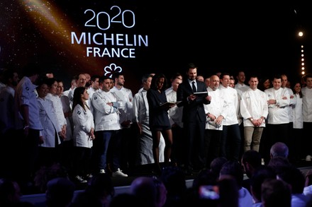 Chefs Awarded One Michelin Star Take Editorial Stock Photo - Stock ...
