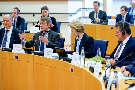 European Commission work programme meeting, Brussels, Belgium - 28 Jan ...