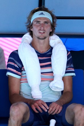 Alexander Zverev Germany Sits During Break Editorial Stock Photo - Stock Image | Shutterstock