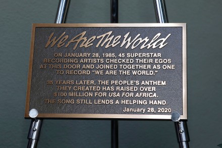 We World Plaque Editorial Stock Photo - Stock Image | Shutterstock