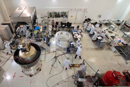 CNES FRENCH SATELLITE TARANIS SEEN DURING Editorial Stock Photo - Stock ...