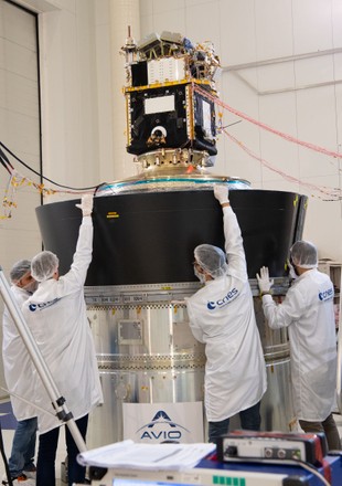 CNES FRENCH SATELLITE TARANIS SEEN DURING Editorial Stock Photo - Stock ...