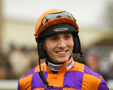 Jockey Harry Cobden During Horse Racing Editorial Stock Photo - Stock ...