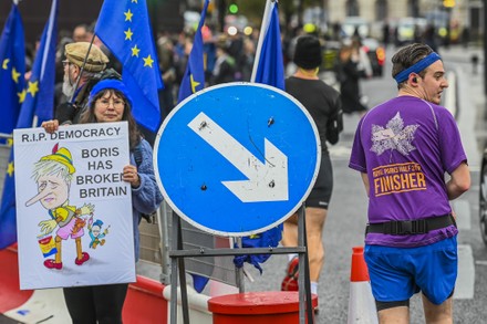 Brexit Day Preparations, London, UK - 30 Jan 2020 Stock Pictures ...
