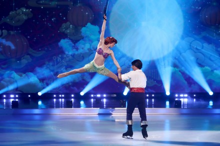 Professional Skaters During Opening Performance Fairytales Editorial ...