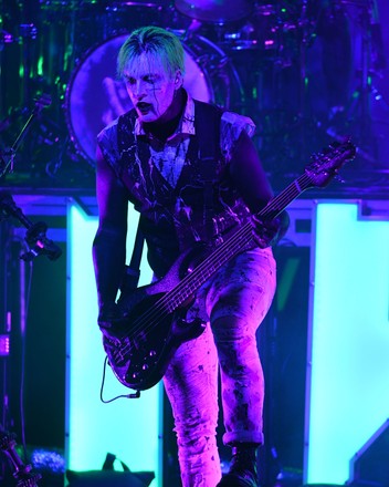 Justin Morrow Motionless White Editorial Stock Photo - Stock Image ...