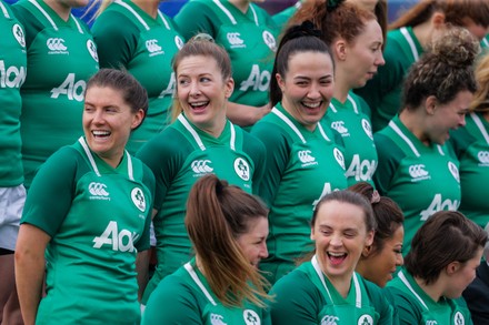 Ireland Womens Rugby Team Editorial Stock Photo - Stock Image ...