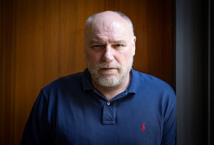 British Writer Alan Parks Poses Photograph Editorial Stock Photo ...