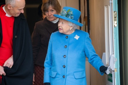 Queen Elizabeth Ii Leaving Editorial Stock Photo - Stock Image ...