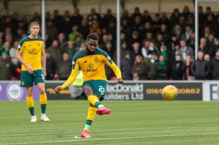 Goal Marios Ogkmpoe Hamilton Academical Headers Editorial Stock Photo ...